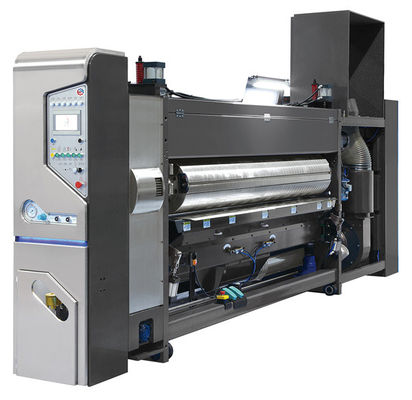 Full Auto 370mm Depth Flexo Printer Slotter For 1200mm Corrugated Board