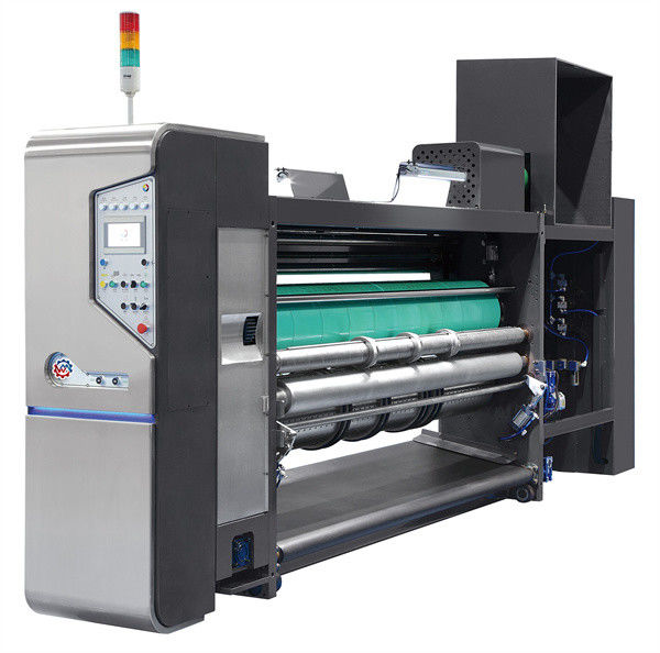 Full Servo Inline Flexo Printing Machine High Precision For Corrugated ...