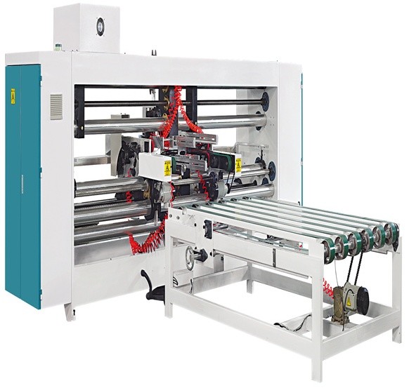 Double Piece Joint Semi Auto Stitcher Double Servo For Carton Stitching